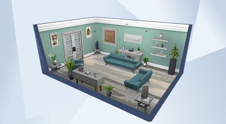 Sims 4 Living Room Designs | Baci Living Room