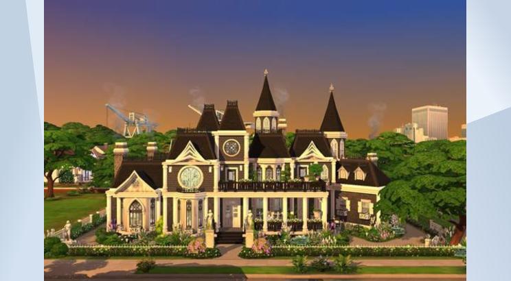 Victorian Mansions Sims The Sims 4 Victorian House Build