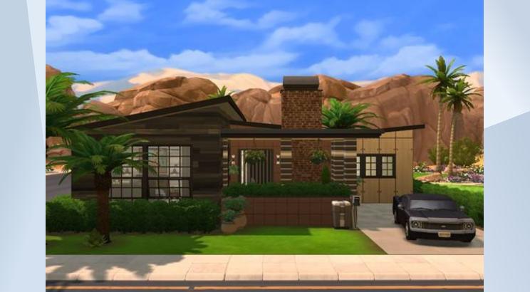 Modern One Story House Sims The Sims The Gallery Official Site
