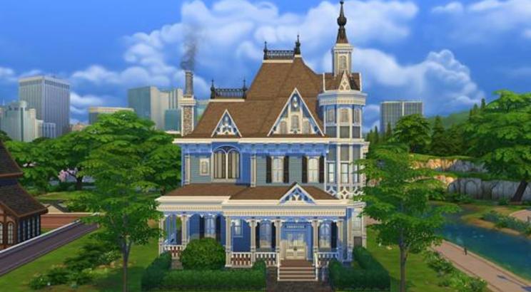 Victorian Mansions Sims The Sims 4 Victorian House Build